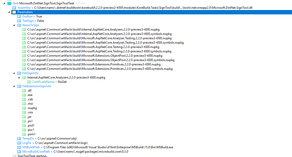 Add ability to be "strict" to SignToolTask · Issue #977 · dotnet/arcade · GitHub