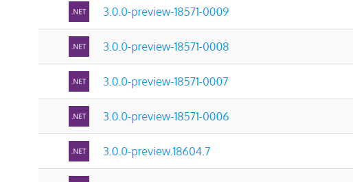 Switch package versions to SemVer 2.0 · Issue #4339 · dotnet/aspnetcore · GitHub