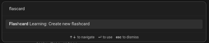GitHub - gaetanmuck/obsidian-flashcard-learning: Obsidian plugin. Uses flashcard system to learn ...