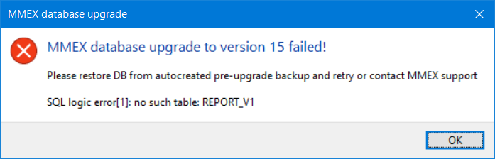 Failed to upgrade database · Issue #5249 · moneymanagerex/moneymanagerex · GitHub