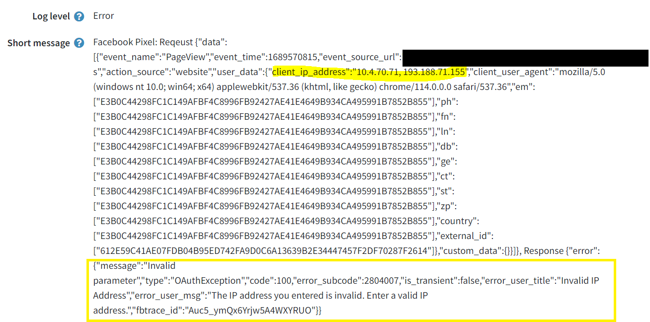 Facebookpixel Ip Address Issue · Issue 6768 · Nopsolutionsnopcommerce · Github 