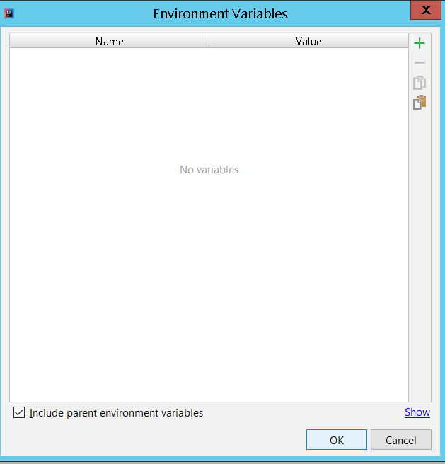 After configured environment variables, the WinUtils.exe path is not shown up in Environment ...