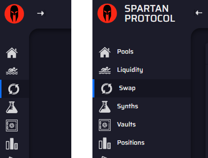 TopNav & SideNav changes | Logo + menu trigger · Issue #762 · spartan-protocol/SpartanProtocol ...