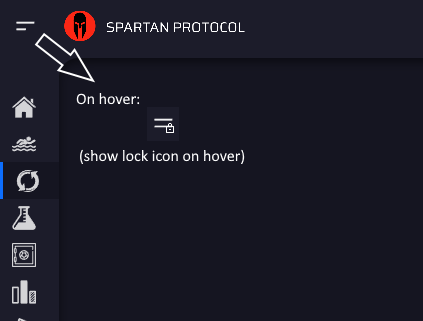 TopNav & SideNav changes | Logo + menu trigger · Issue #762 · spartan-protocol/SpartanProtocol ...