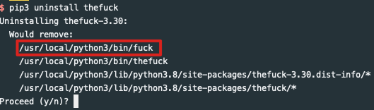 error: zsh: command not found: thefuck · Issue #650 · nvbn/thefuck · GitHub