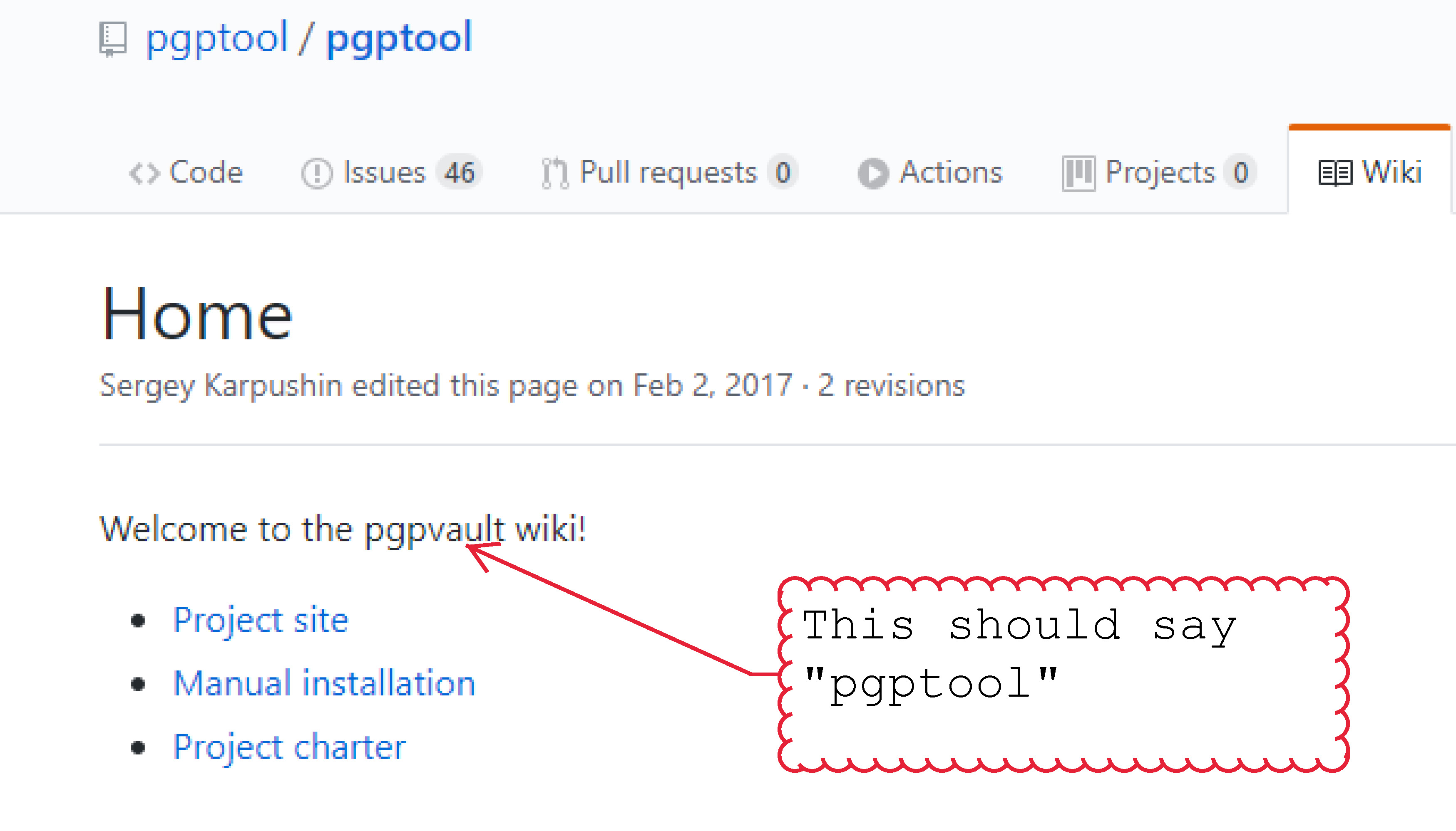 Wiki Upate · Issue 226 · Pgptool Pgptool · Github