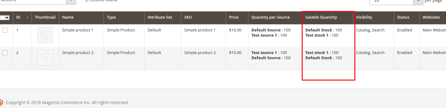 Compensation reservation created for all ordered qty of products after partial invoice and ...