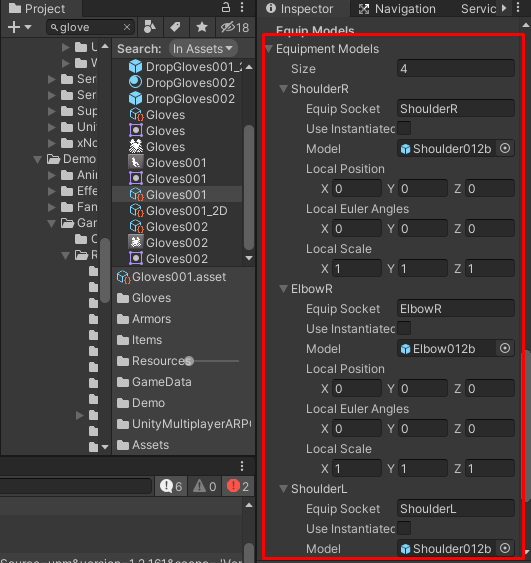 Character and weapon customization · Issue #974 · suriyun-production/mmorpg-kit-docs · GitHub