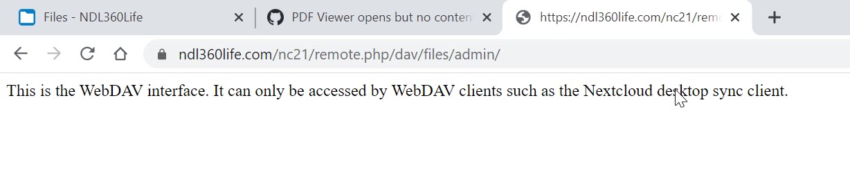 PDF Viewer opens but no content displayed · Issue #281 · nextcloud/files_pdfviewer · GitHub