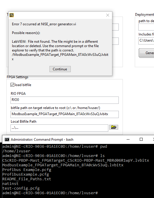 Bitfile path on target is hard to work with. · Issue #321 · LabVIEW-DCAF/TagEditorCore · GitHub