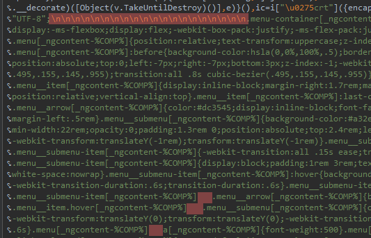Style compiler: remove double spaces and indention symbols from css · Issue #24247 · angular ...
