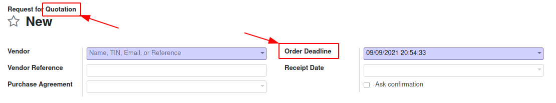[ALL versions] Purchase - Quotation: quotation deadline label · Issue ...