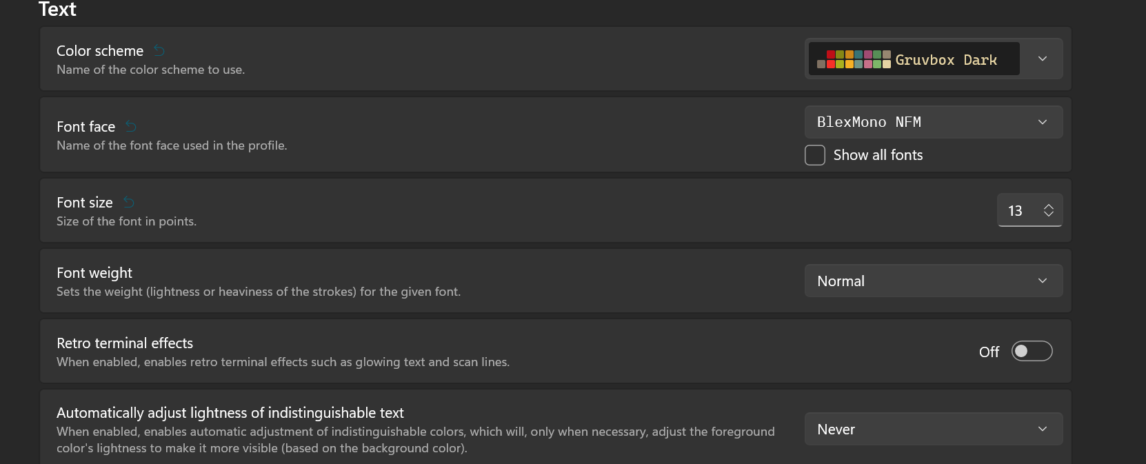 Blex Mono NF (Windows Compatible) appears to have broken powerline glyphs · Issue #1122 ...