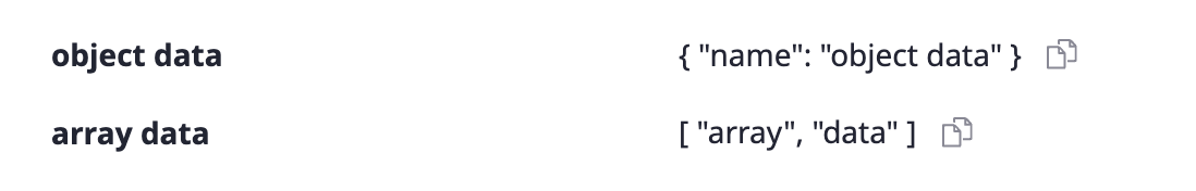 [Dynamic Layout > item, Dynamic Field > dict][Definition Table] Display objects and arrays more ...