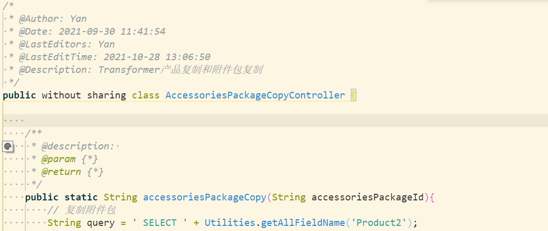 Salseforce 函数注释无法提取带参数 · Issue #385 · OBKoro1/koro1FileHeader · GitHub