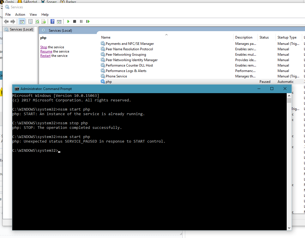 Install Issues (PHP Service) · Issue #422 · causefx/Organizr · GitHub