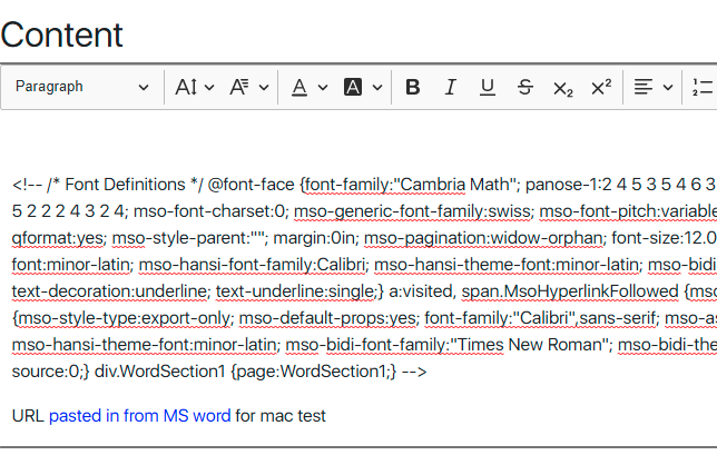 Pasting URLs form Word for Mac Inserts Metadata · Issue #12122 ...