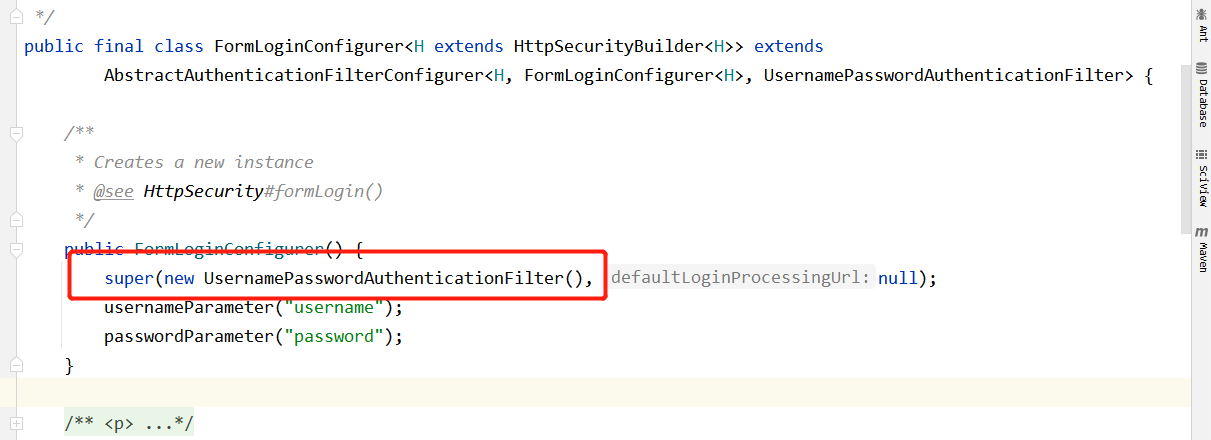 Enhancement FormLoginConfigurer Adaptation custom ...