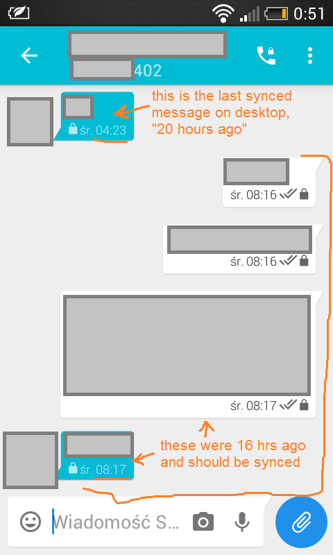 Messages come in very slowly when using computer that's been off for a while · Issue #1254 ...