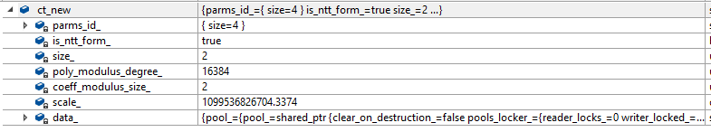 Receiving different results for the same (encrypted) calculation on different runs (CKKS Scheme ...