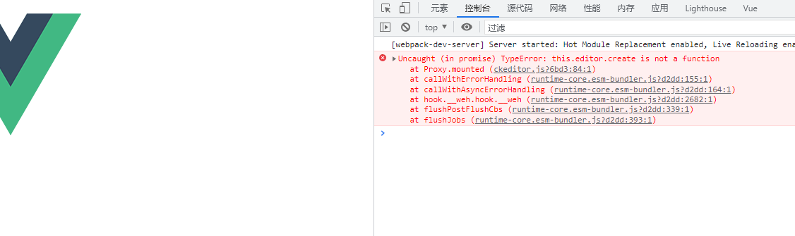 Vue3 reports an error when using a customized downloaded package : "TypeError: this.editor ...