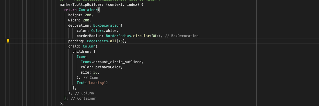markerTooltipBuilder on SfMaps doesn't respect widget border radius ...