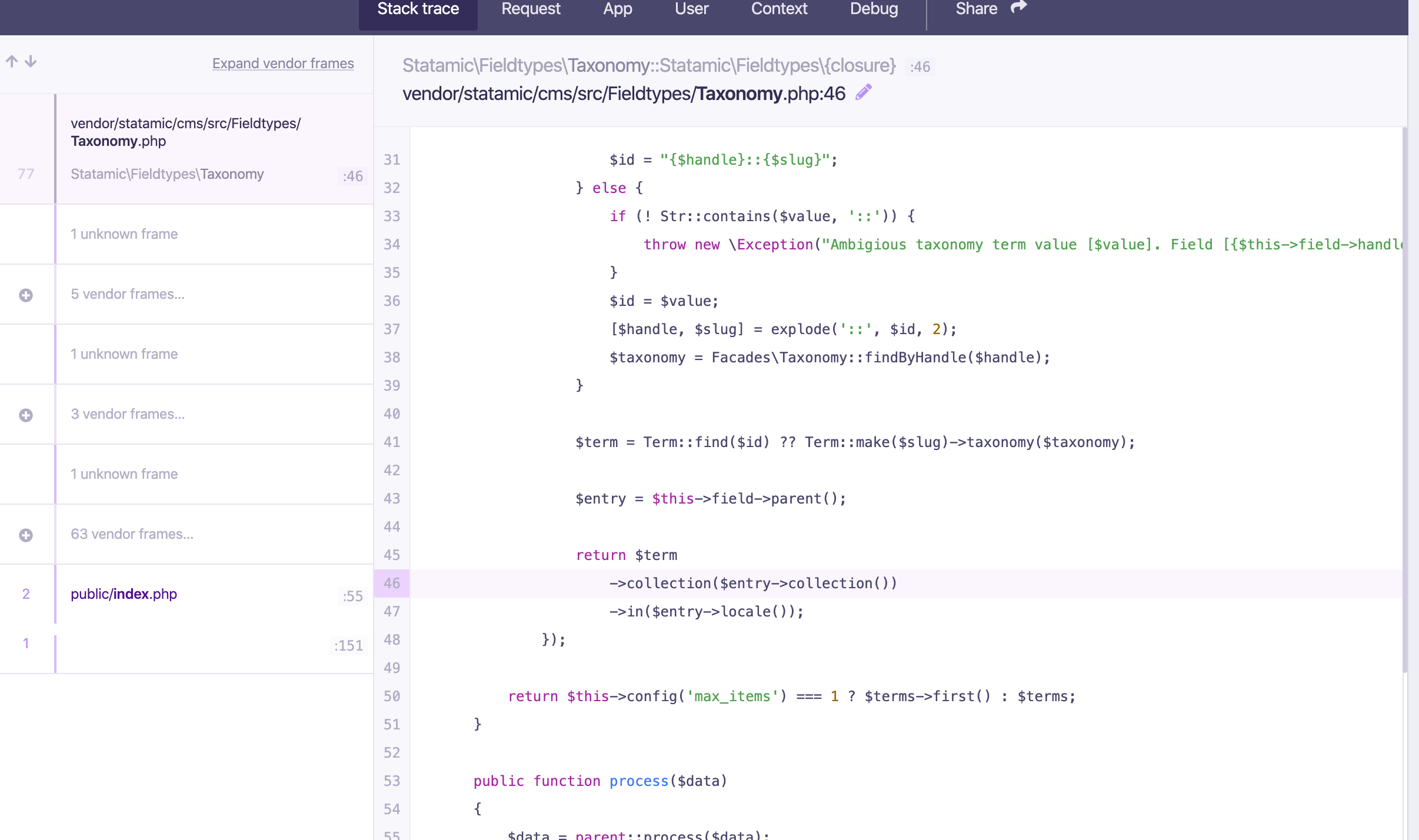 Taxonomy term can not be used in user listing · Issue #1269 · statamic/cms · GitHub