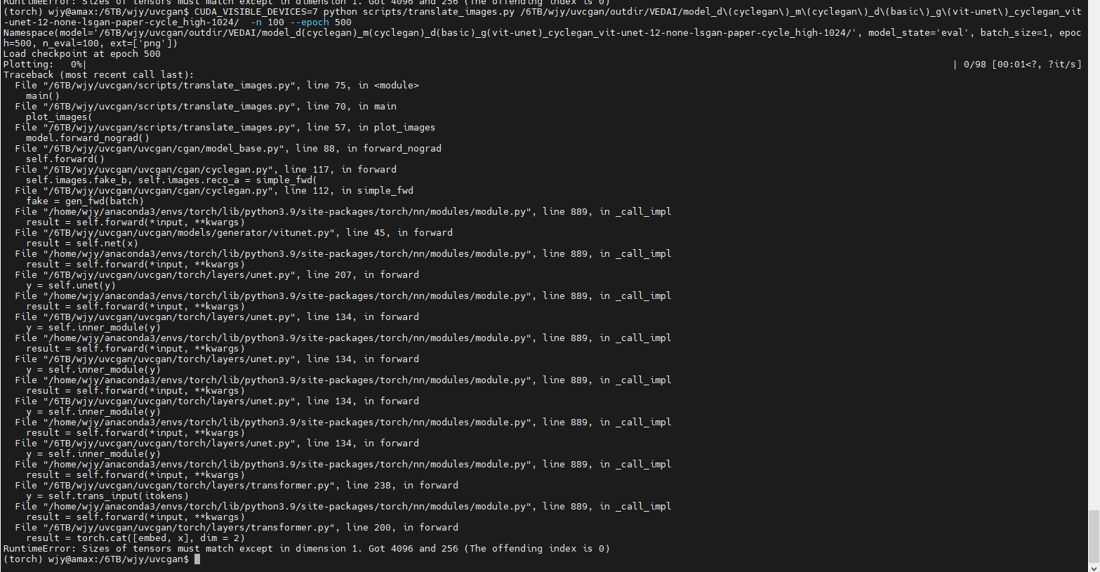 eval fail · Issue #6 · LS4GAN/uvcgan · GitHub