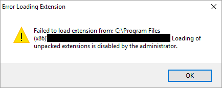 [Question] How to fix load extension error · Issue #17746 · microsoft ...