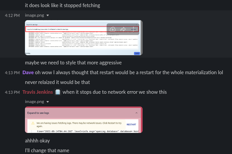 Make restart more clear · Issue #328 · estuary/ui · GitHub