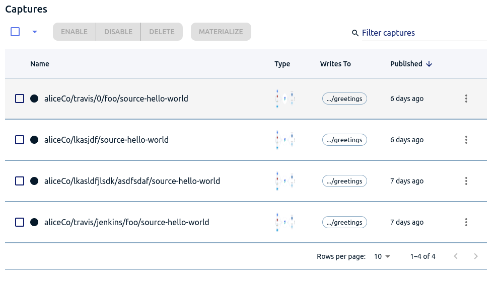 Table UX and preparing for stats by travjenkins · Pull Request #337 · estuary/ui · GitHub