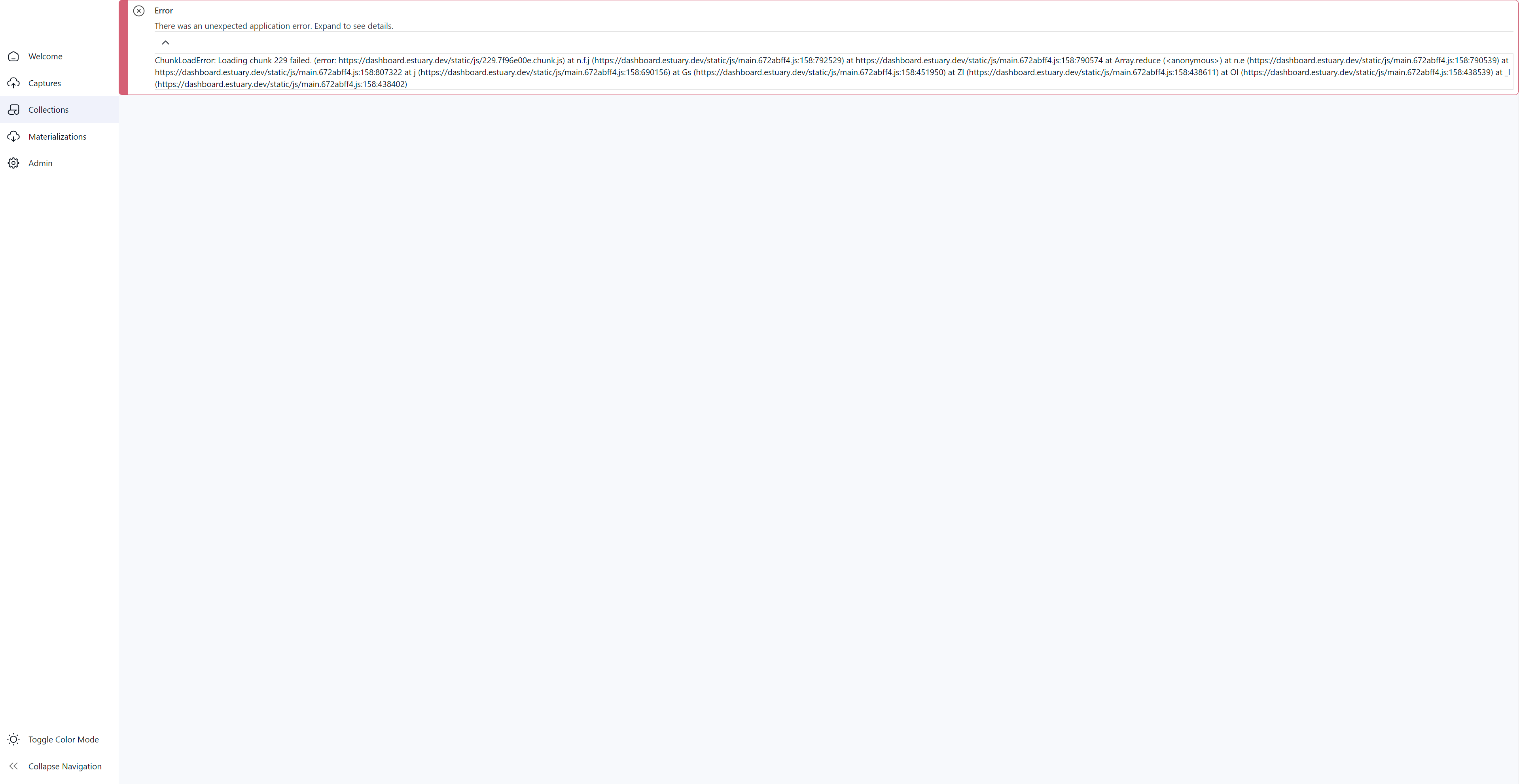 UI can request outdated versions of the app · Issue #575 · estuary/ui · GitHub