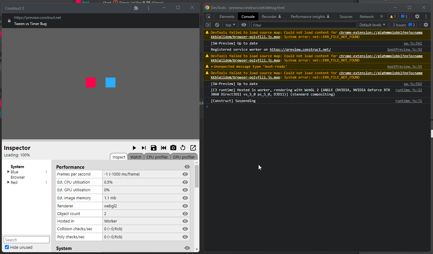 The "On finished" event is delayed by one frame in the Tween behavior. · Issue #5947 · Scirra ...