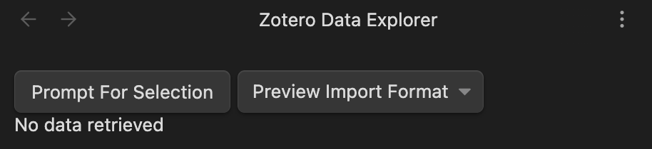 No data received in Data Explorer · Issue #257 · mgmeyers/obsidian ...