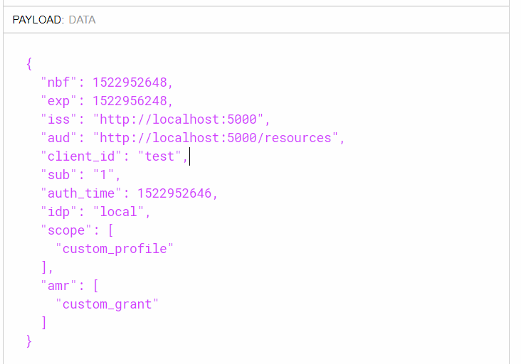 Additional Claims In Grantvalidatonresult Not Being Passed To The Jwt Token · Issue 2207
