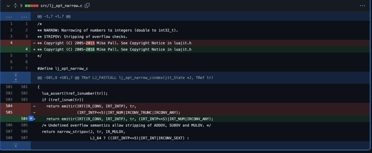 Assertion about IRCONV_TRUNC · Issue #833 · LuaJIT/LuaJIT · GitHub