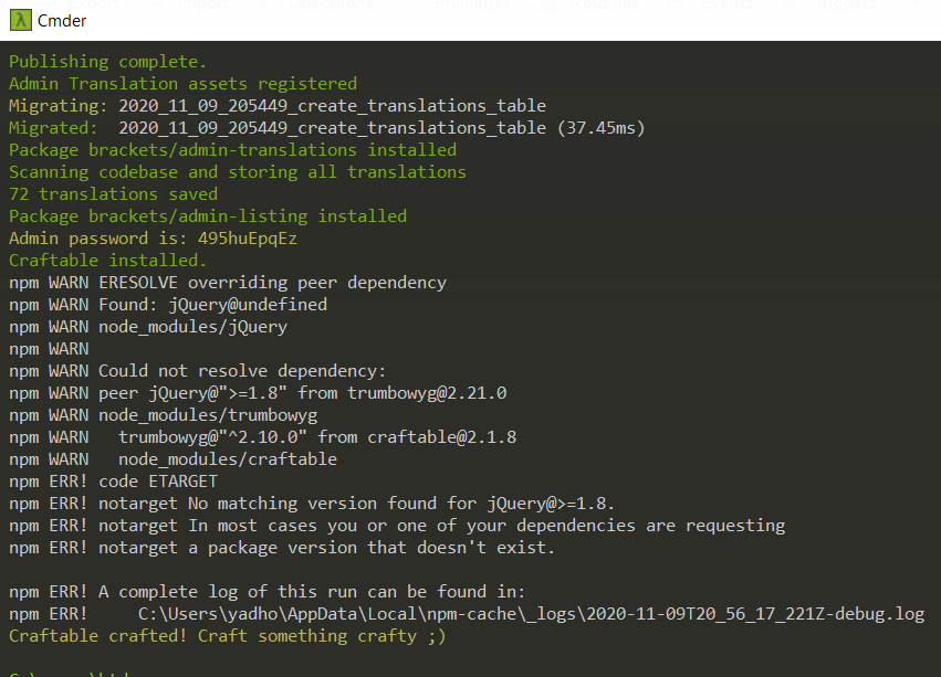 Installation Issue - · Issue #286 · BRACKETS-by-TRIAD/craftable · GitHub