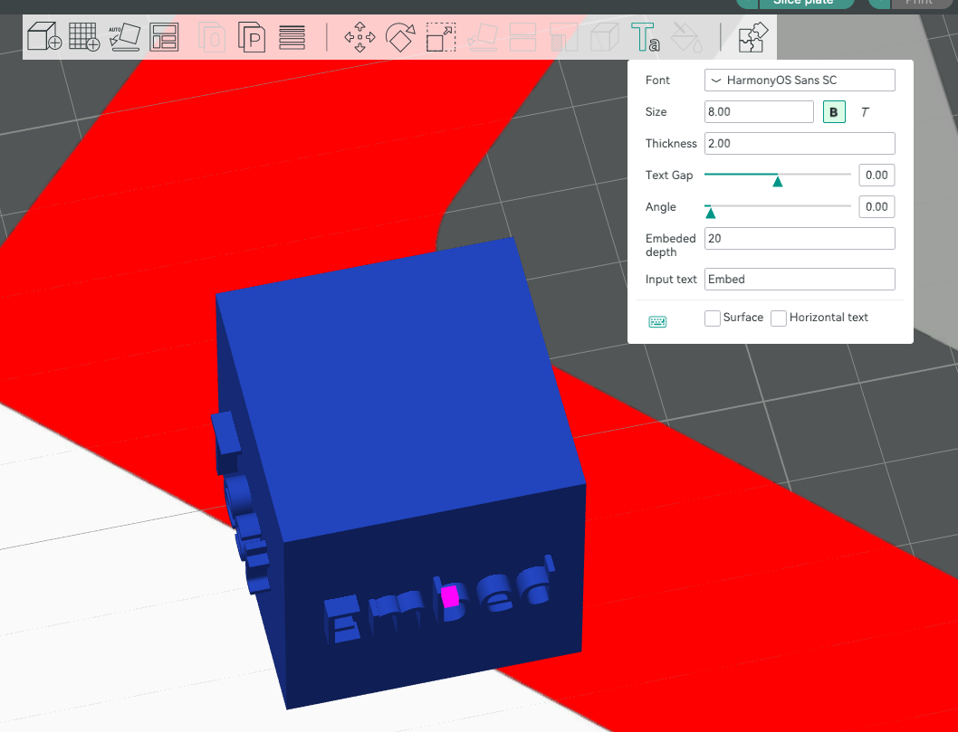 [bug] Orcaslicer Does Not Embed Text · Issue 590 · Softfever Orcaslicer · Github