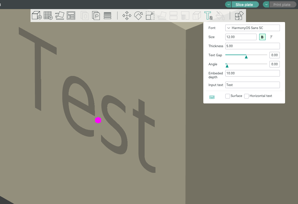 [Bug] OrcaSlicer does not embed text · Issue #590 · SoftFever/OrcaSlicer · GitHub