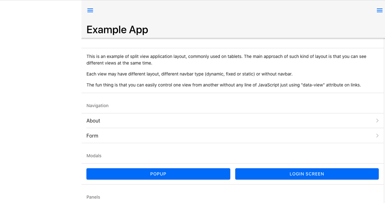 Brand new svelte app generated via CLI has blank left panel until window resize · Issue #3824 ...