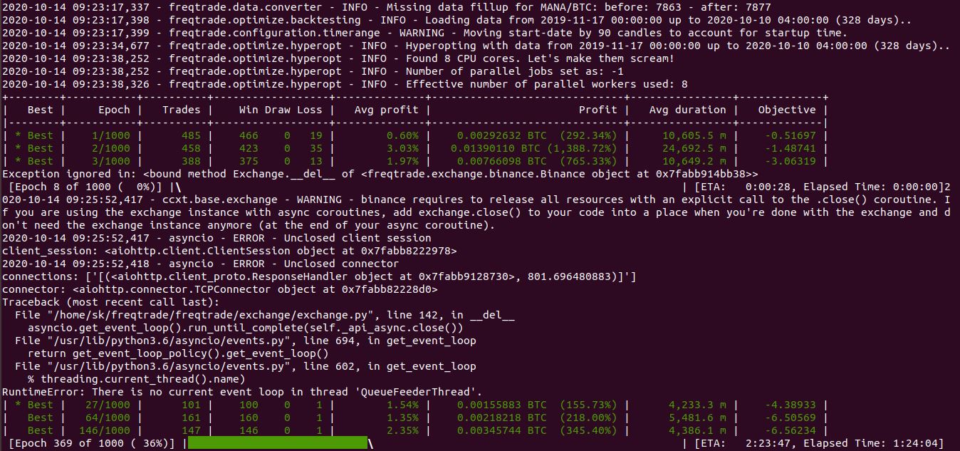Binance exchange access while hyperopt · Issue #3866 · freqtrade/freqtrade · GitHub