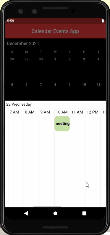 GitHub - realryankim/flutter_calendar: flutter_calendar