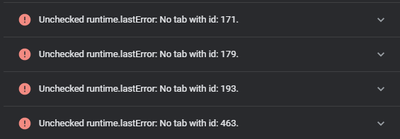Unchecked runtime.lastError: No tab with id: X. · Issue #1 · jdmremi/Jisho-Anki-Exporter · GitHub