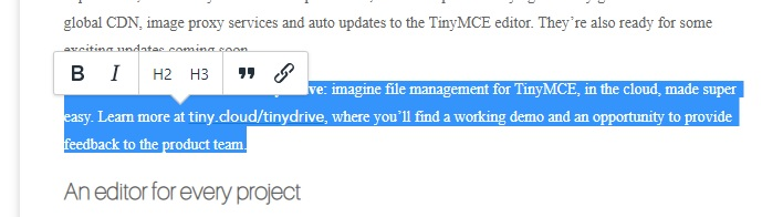 Tinymce 5 Quickbars toolbar won't appear, or has incorrect positioning · Issue #5288 · tinymce ...