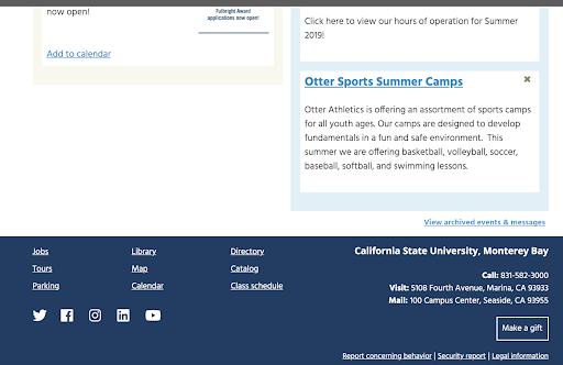 View archived messages/events link · Issue #330 · csumb/csumb-gatsby · GitHub