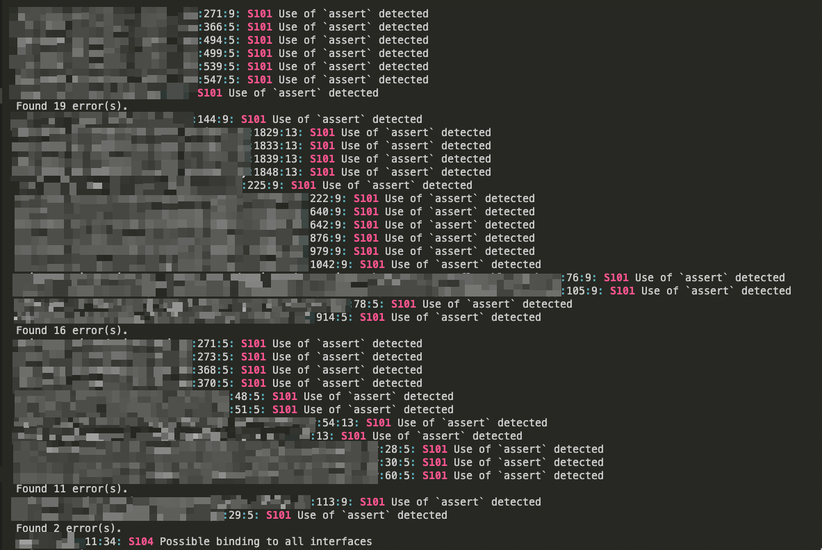 Multiple "Found n error(s)" in pre-commit · Issue #1423 · astral-sh ...