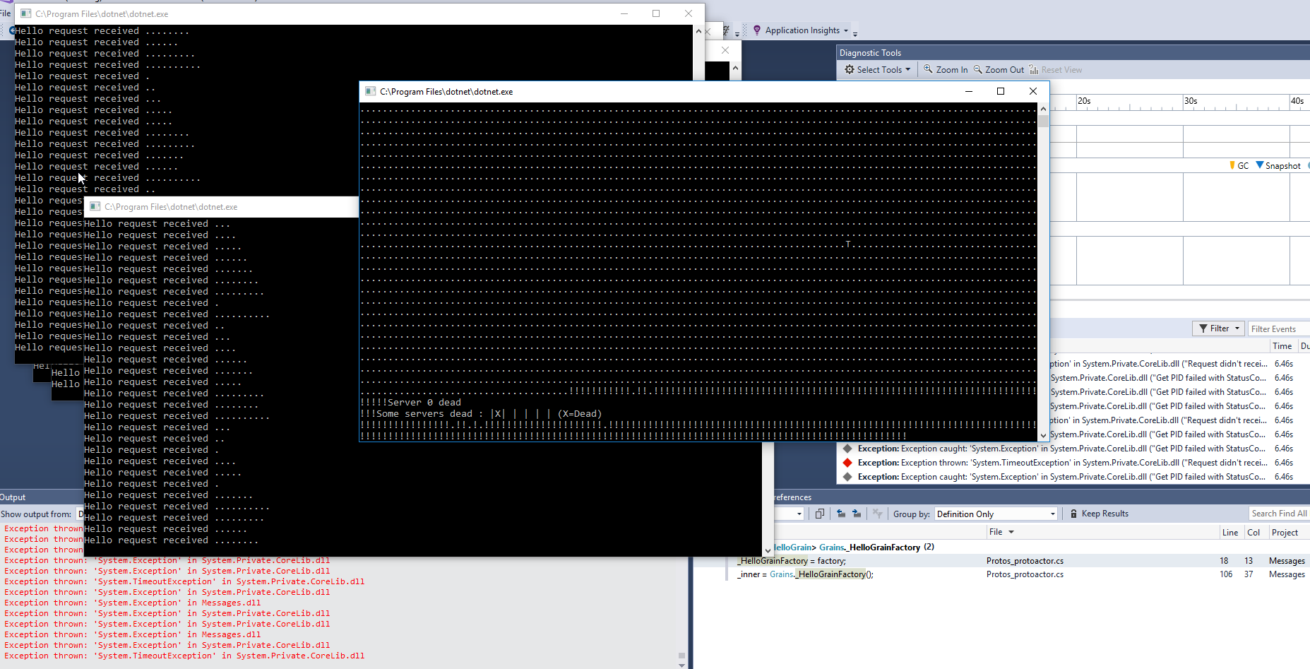 Cluster fail to stabilize after node kill · Issue #403 · asynkron/protoactor-dotnet · GitHub