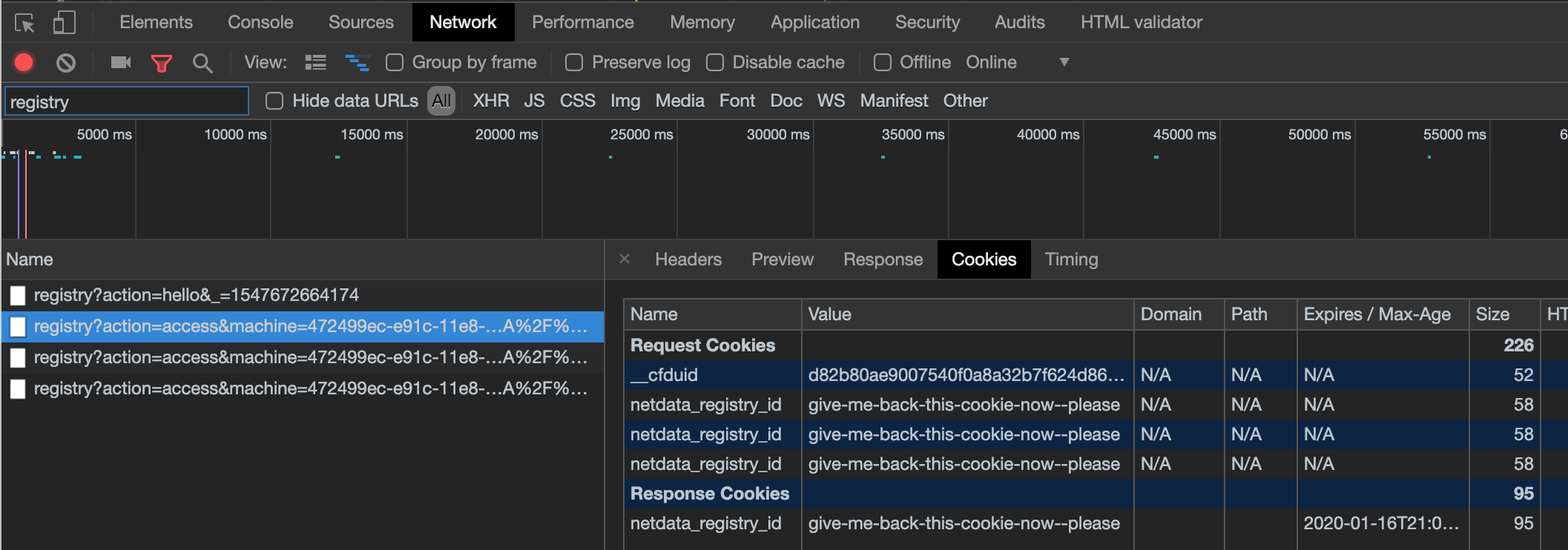 Netdata registry with basic auth (behind nginx proxy) results in error 409 · Issue #5180 ...