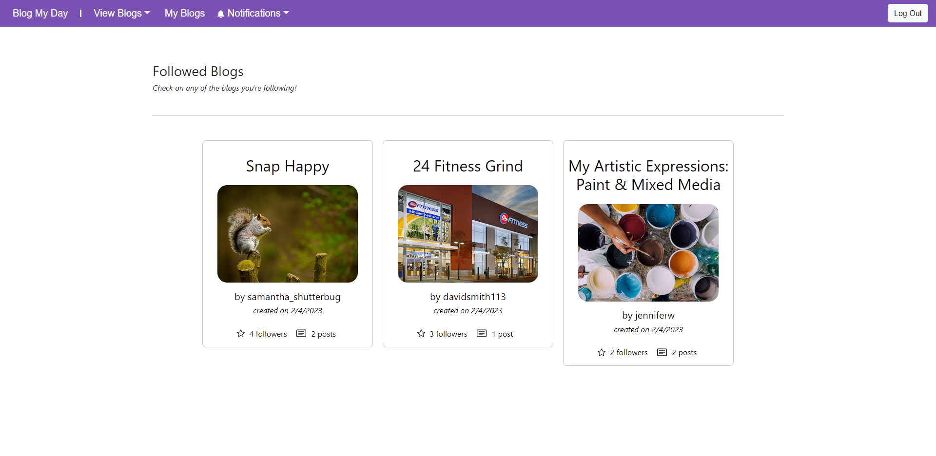 GitHub - HardwinBui/Blog-My-Day: A website where people can blog about their day, hobbies, or ...