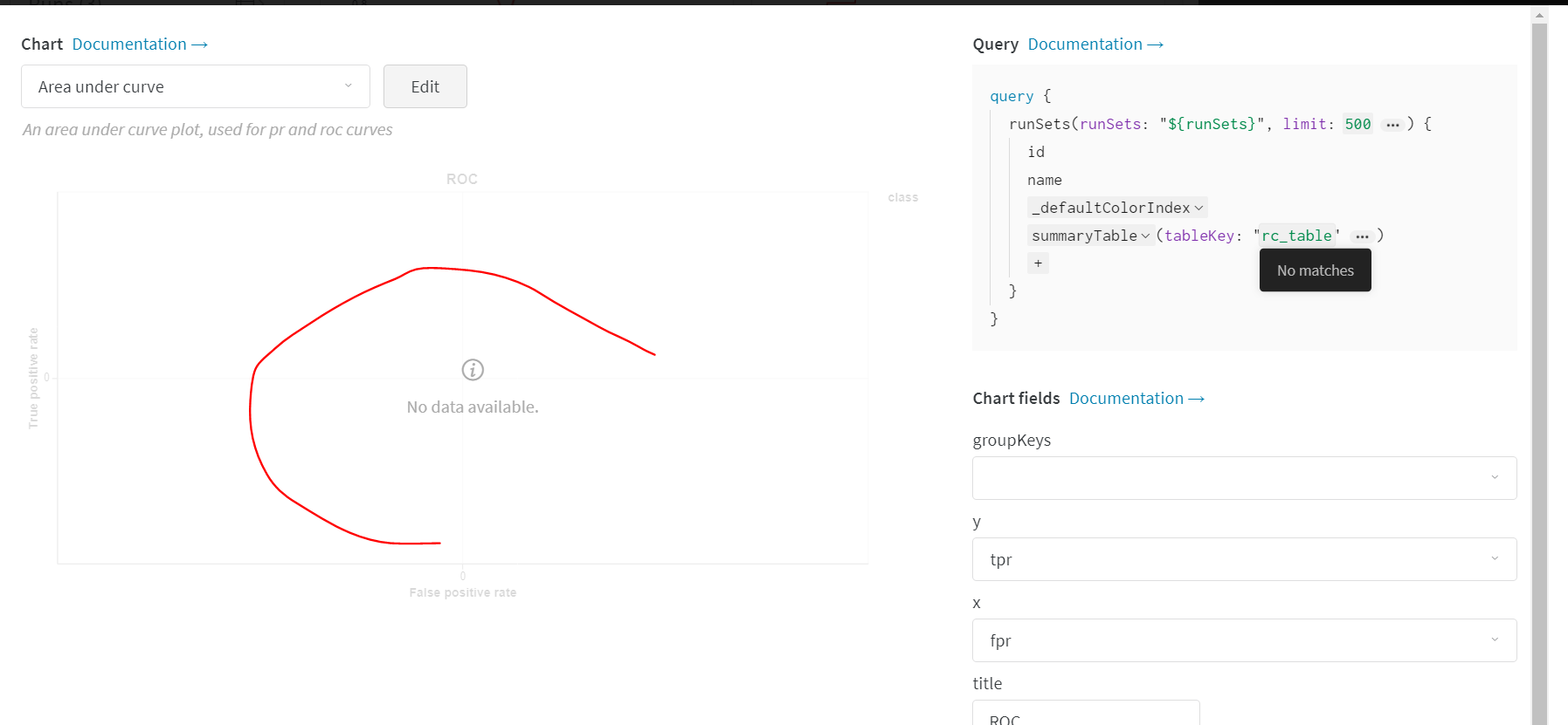 [App] custom charts (eg. Confusion Matrix and ROC) show "no data available" · Issue #2051 ...